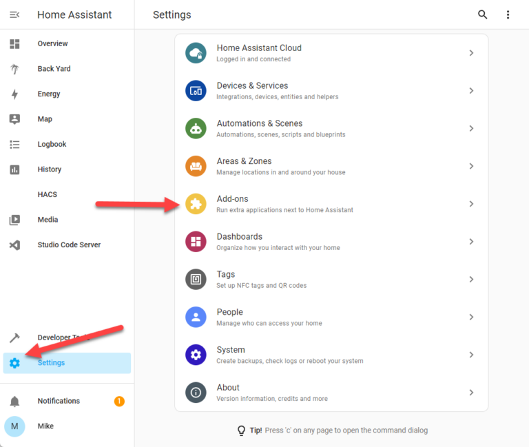 Getting Started with Home Assistant and Node-RED — Mike Hillyer's ...